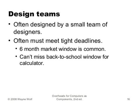 Marilyn Wolf Computers As Components Third Edition Pdf 39 Pages