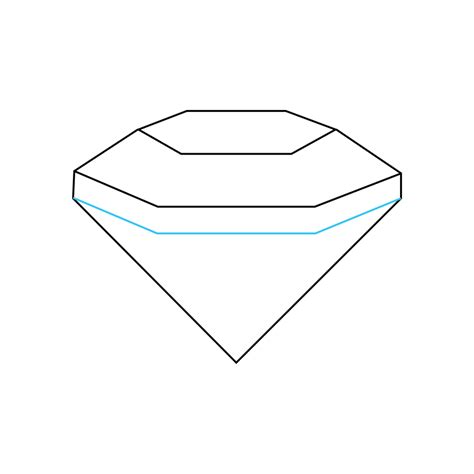 How To Draw A Diamond Step By Step