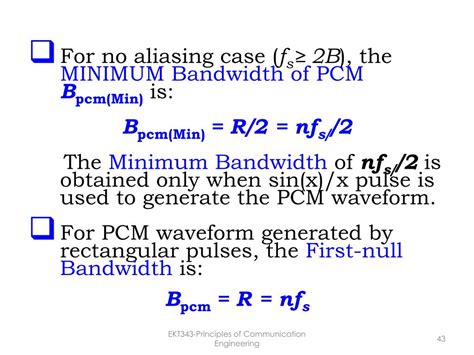 Ppt Pulse Modulation Powerpoint Presentation Free Download Id3686204