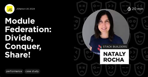 Module Federation Divide Conquer Share By Nataly Rocha