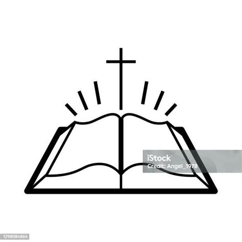 霍莉聖經圖示向量圖形及更多聖經圖片 聖經 開著的 商標 Istock