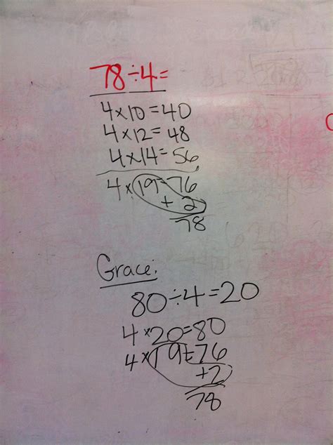 Ms Mchughs Corner Where Mathletes Come To Train Number Talks Division