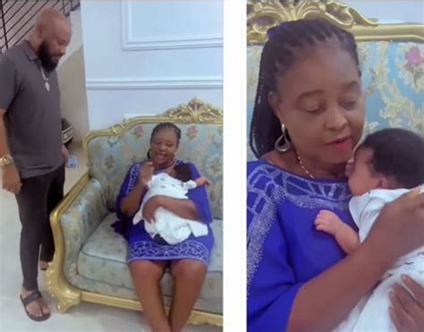 Actor Yul Edochie Shares Video Of Wife Judys Mother Praying For