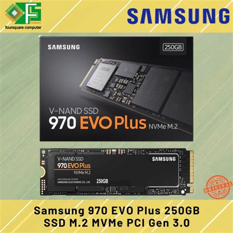 Jual Samsung 970 Evo Plus 250gb Ssd M2 Nvme 250 Gb Pcie 30 Resmi