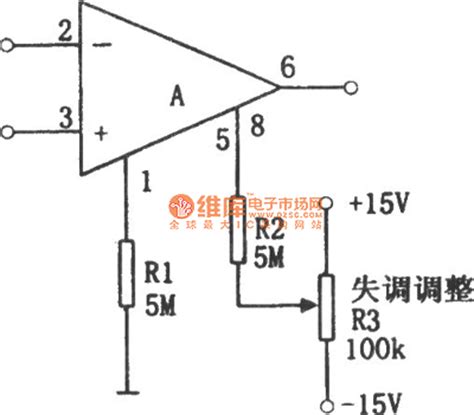 高压内补偿运放电路图 运算放大电路 维库电子市场网