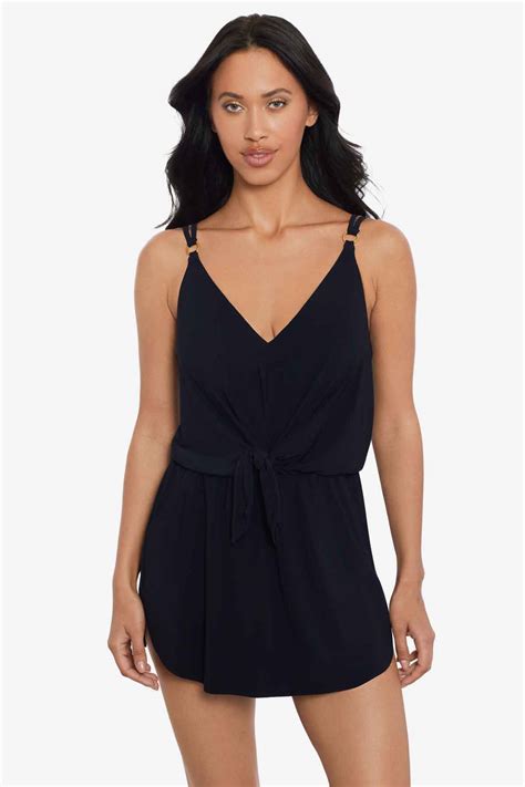 Solid Kami One Piece Swimsuit Miraclesuit