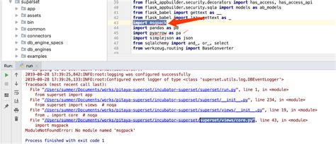 No Module Named Msgpack Issue 8134 Apache Superset GitHub