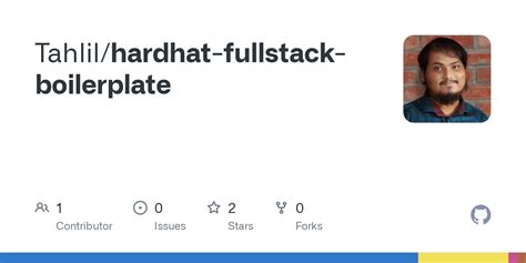 Github Tahlilhardhat Fullstack Boilerplate