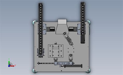 定子铁芯整形检测机sw18可编辑 SOLIDWORKS 2018 模型图纸下载 懒石网