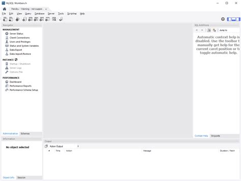 Mysql Workbenchを使ったdbのバックアップ方法 モル飼いの日常