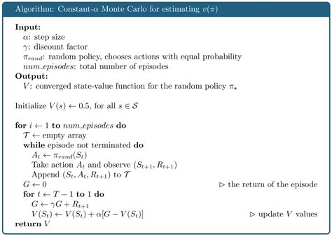 A Comparison Of Temporal Difference0 And Constant α Monte Carlo Methods On The Random Walk