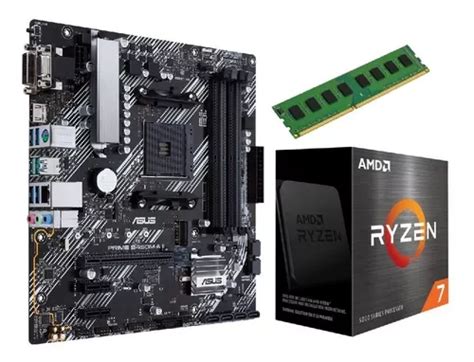 Combo Actualizacion Pc Amd Ryzen 7 5700g 8gb Mother A520