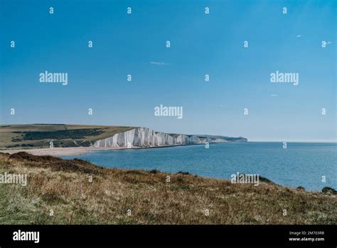 The Coast Guard Cottages And Seven Sisters Chalk Cliffs Just Outside