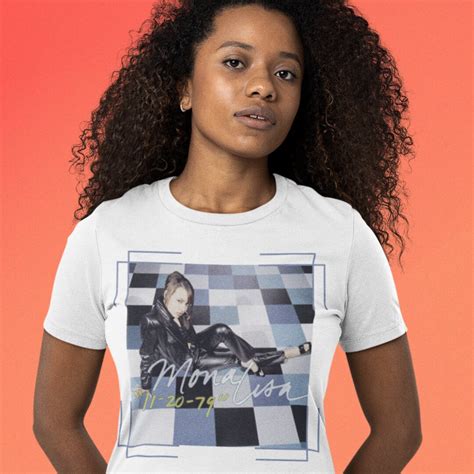 Mona Lisa Tee Exclusive 90s Vintage Unisex Singer Mona Lisa Shirt