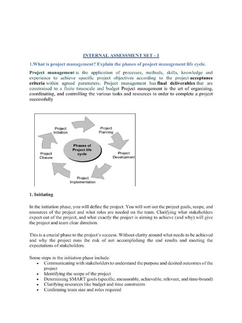 Project Management Final 1 Pdf