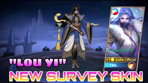 LOU YI YIN YANG GEOMANCER NEW SURVEY SKIN Mobile Legends Bang