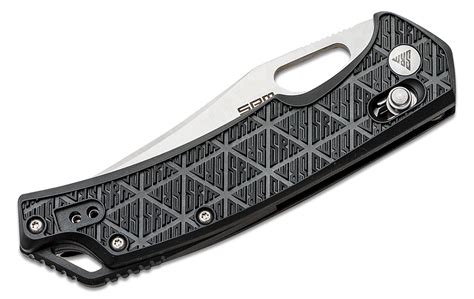 SRM Knives 9201-PB Folding Knife 3.54" 8Cr13MoV Satin Clip Point Blade ...