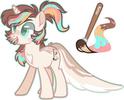 Mlp Oc Danna Hope Brush By S1nb0y Arte De Unicornio Imagenes My