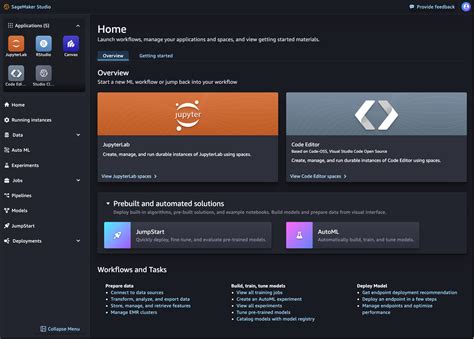 Amazon Sagemaker Studio Adds Web Based Interface Code Editor Flexible