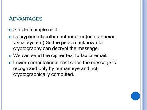 Visual Cryptography Ppt