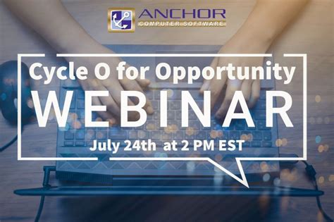 Anchor Software Llc On Linkedin Anchorsoftware Webinar Cycleo