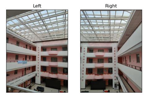 Python实现图像配准和拼接 AweiP Cache