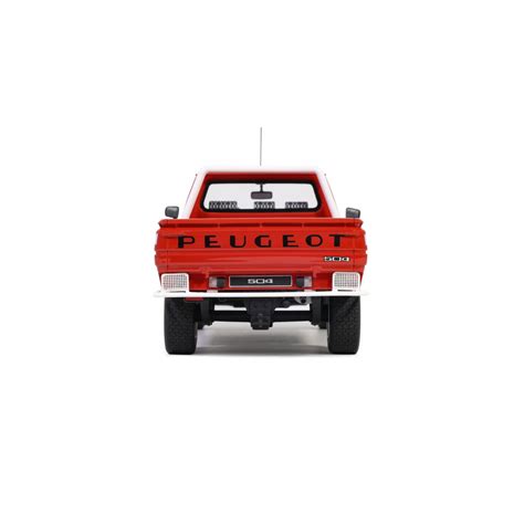 Peugeot 504 Pick Up Dangel Rouge Pompier Ekb 1993