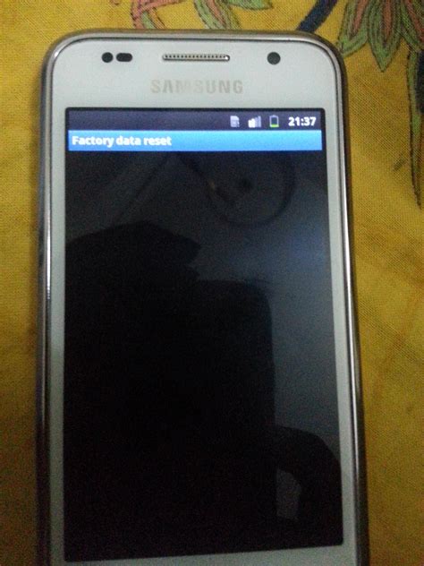 Samsung Galaxy S Plus Formatted Itself Android Enthusiasts Stack Exchange