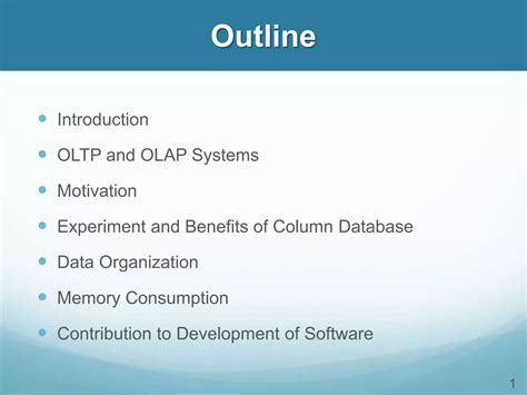 A Common Database Approach For Oltp And Olap Using An In Memory Column