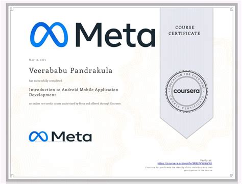 Coursera Meta Veerababu Pandrakula