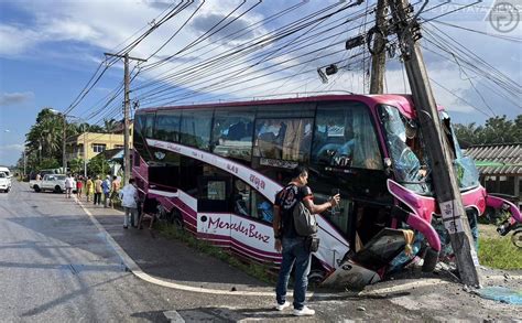 Dozens Of People Injured In Krabi Passenger Bus Crash The Pattaya News