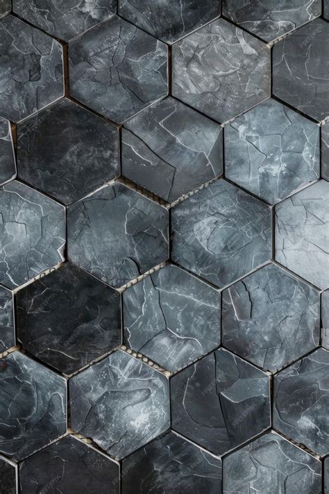 Premium Photo Detailed View Of Tiled Floor With Hexagon Pattern Suitable For Architectural And