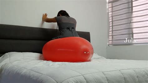 Blow To Pop Heart Big Balloon Julielooner This Is A Video Of Me