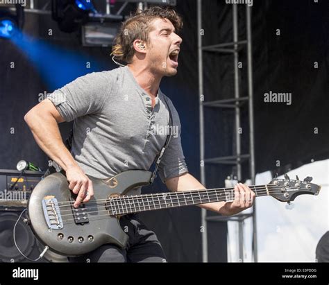 Columbus Ohio Usa 17th May 2014 Bassist Daniel Oliver Of Nothing