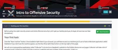 Intro To Offensive Security Tryhackme By Madhu Tej Medium