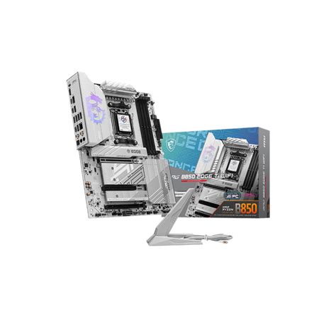 MSI MPG B850 EDGE TI WIFI Bundkort AMD B850 AMD AM5 Socket DDR5 RAM ATX