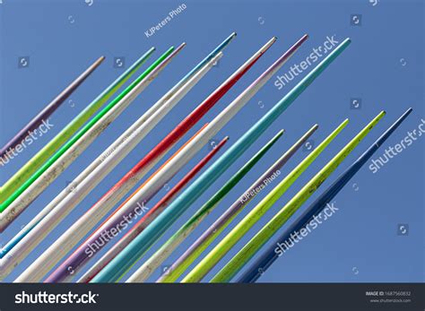 Javelin Arrangement Stadium Track Field Stock Photo Shutterstock