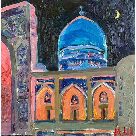 Купить картину Ночная Бухара в Москве от художника Шепелева Наталья