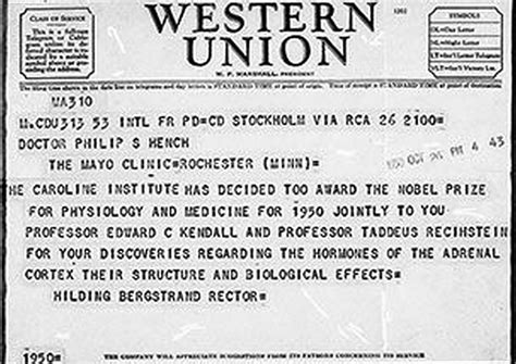 Mayo Clinic Graduate School Of Biomedical Sciences This Week 71 Years Ago Drs Edward Kendall