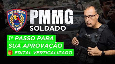 Edital Verticalizado Concurso PM MG Soldado Mais De 3 Mil Vagas