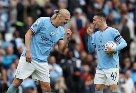 Hasil Man City Vs Man United Haaland Dan Foden Hattrick Setan Merah