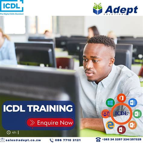 International Computer Driving License Icdl Is An Internationally… Adept Solutions