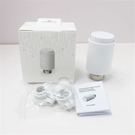 Smart Radiator Thermostat Zigbee Thermostat For Apartment Heating With