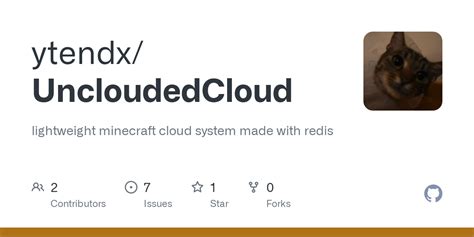GitHub Ytendx UncloudedCloud Lightweight Minecraft Cloud System Made With Redis