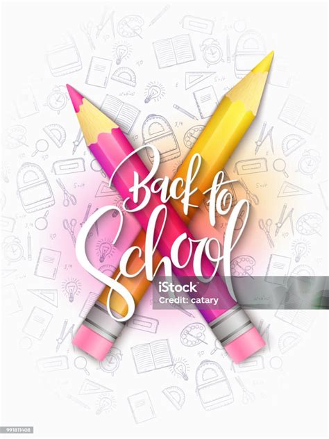 Ilustrasi Vektor Dengan Template Desain Untuk Spanduk Acara Back To