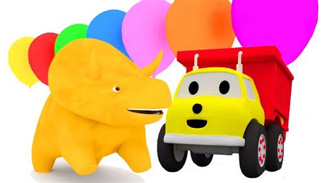 덤프트럭 이탄과 함께 색깔 배우기 어린이를 위한 교육 만화 Youtube