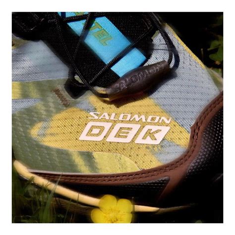 Salomon Xt 4 Og X Dekmantel Lily Pad Dark Earth Lemon Mens Fashion