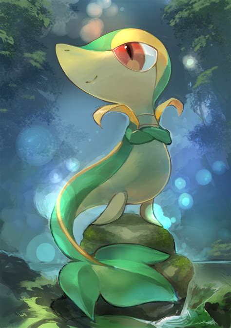 Snivy Pokemon Drawn By Day Walker Danbooru