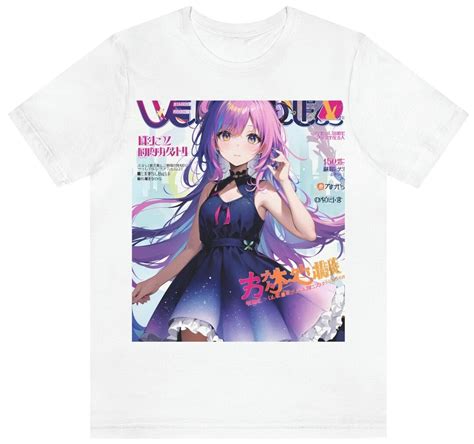 Unisex Anime Waifu Tee Anime Shirt Shojo Tshirt Beautiful Cool Clothing
