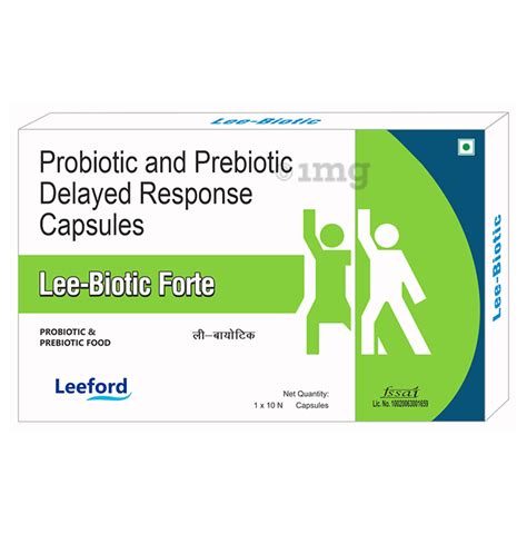 Lee Biotic Forte Capsule Buy Strip Of 100 Capsules At Best Price In